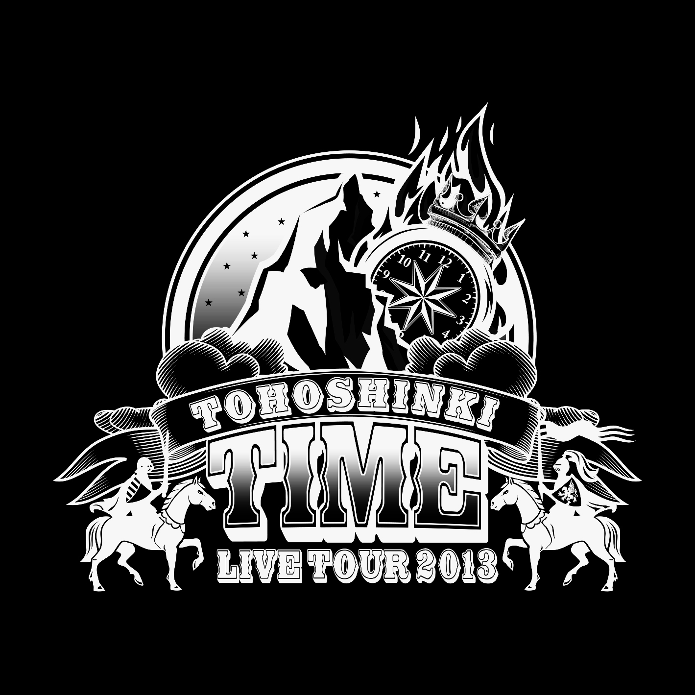 TOHOSHINKI「LIVE TOUR 2013 ～TIME～」LOGO